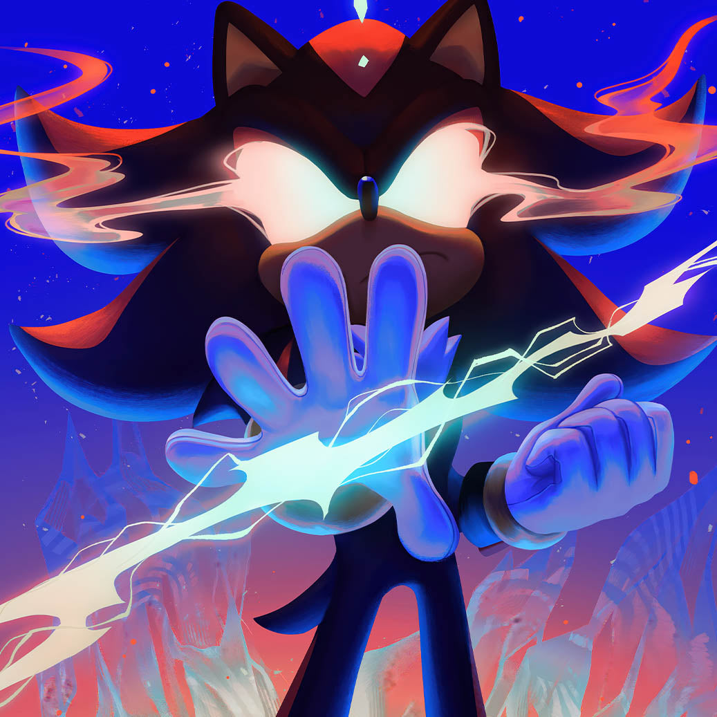 'Shadow: Chaos Spear'- 'PRIMO' Edition Art Print -18"x24" – Moor-Art Gallery