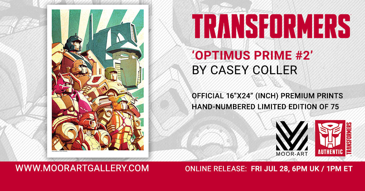 Optimus Prime Propaganda Poster from Casey Coller – Moor-Art Gallery