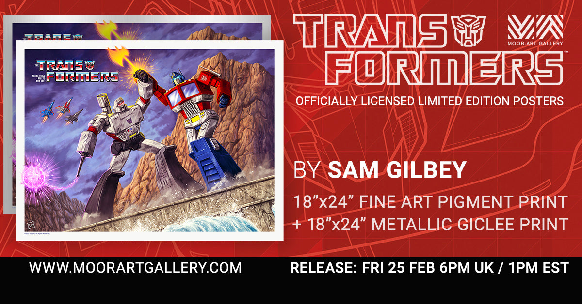 Return to 1984 with Sam Gilbey's Transformers art print + metallic var ...