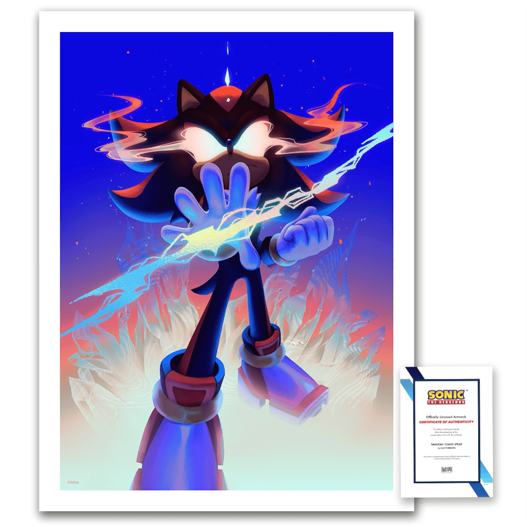 'Shadow: Chaos Spear'- Holographic Foil - Limited Edition Art Print -1 ...