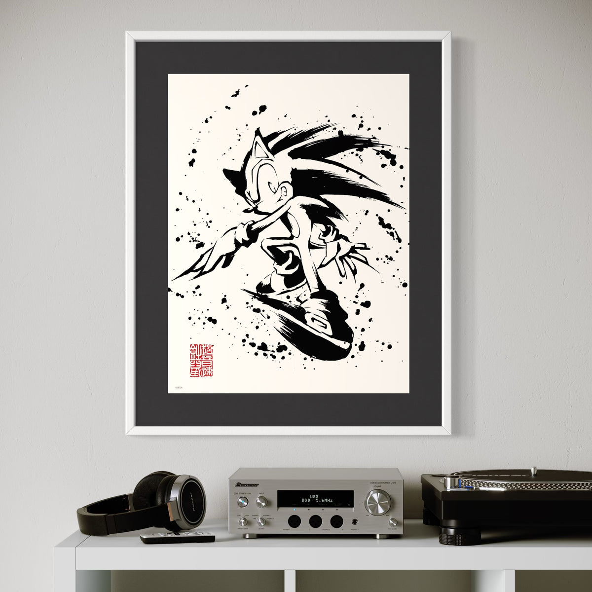 Sumi-E 'Sonic' by Yui Karasuno- Limited Edition Fine Art Print -18