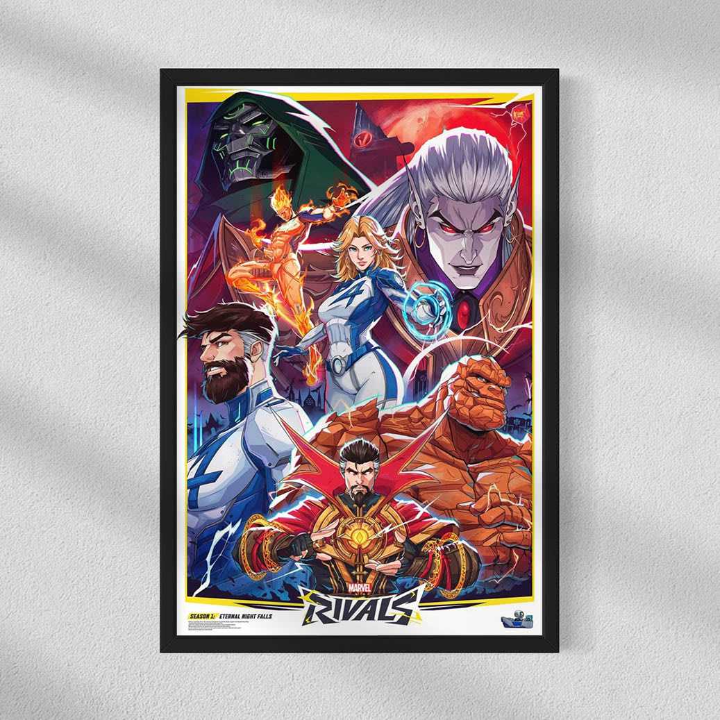 'Marvel Rivals' - by Jhony Caballero - Limited Edition Art Print – Moor ...