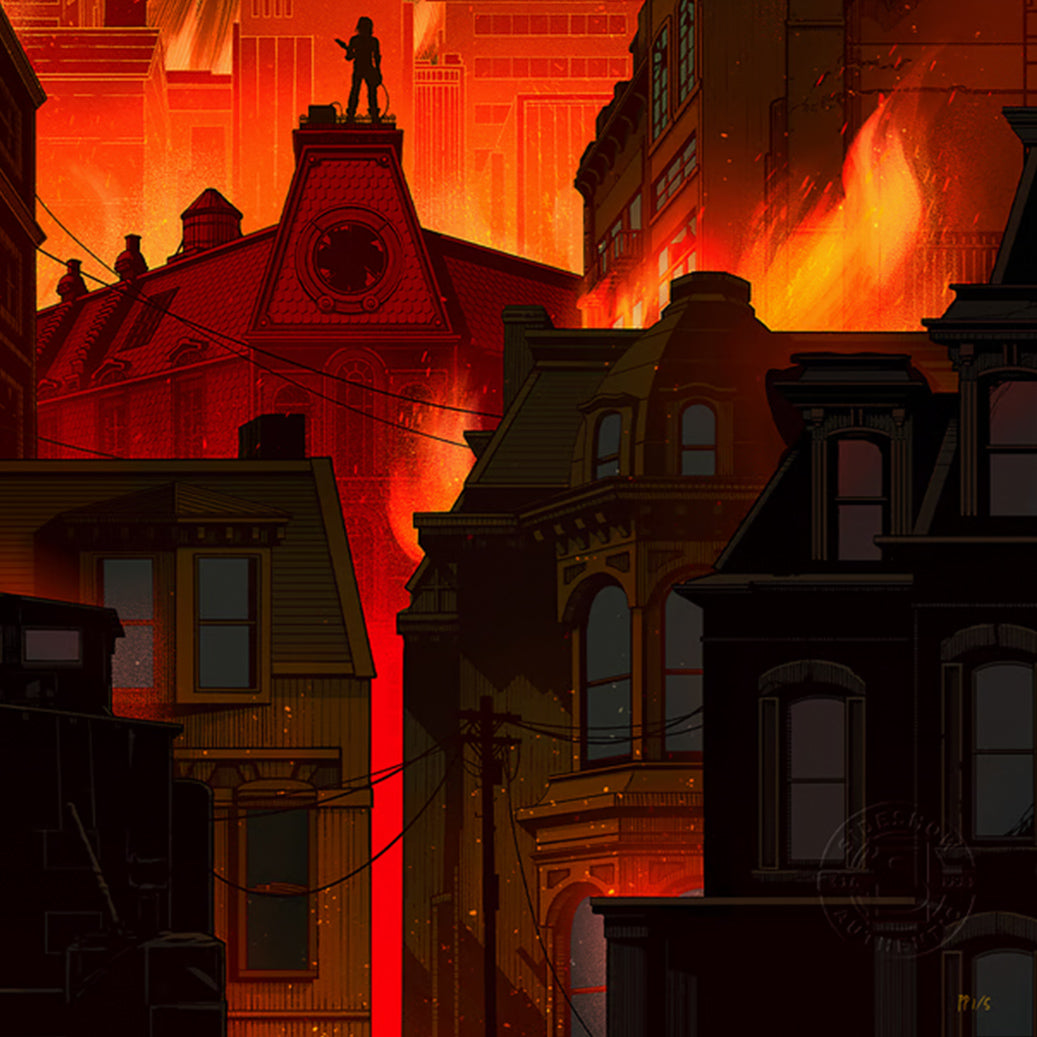 'The Crow: Devil's Night' by Kevin Tong- Official Limited Fine Art Pri ...