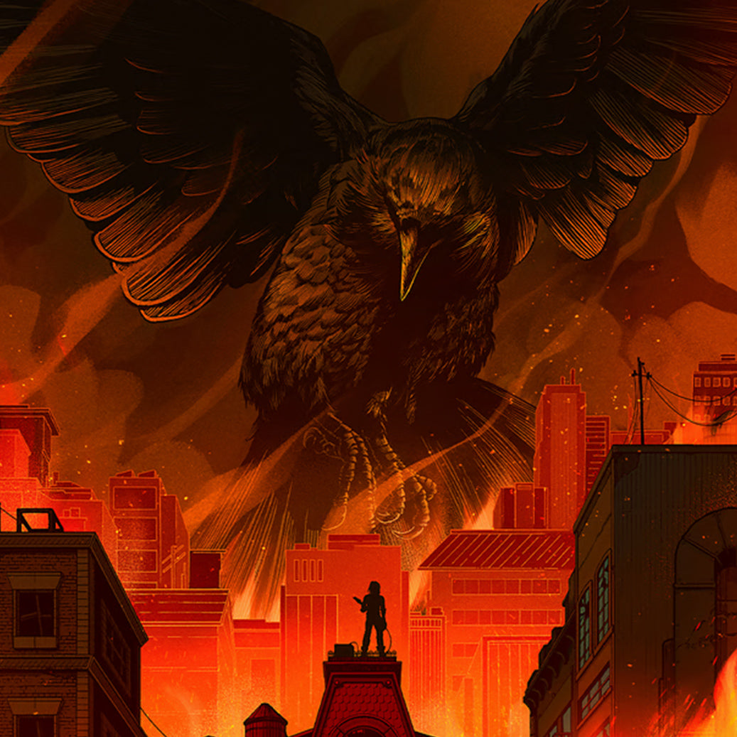 'The Crow: Devil's Night' by Kevin Tong- Official Limited Fine Art Pri ...