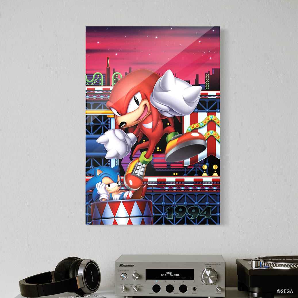 'Sonic: Knuckles 30th Anniversary'- Limited 'PRIMO PLEX' Acrylic Wall ...