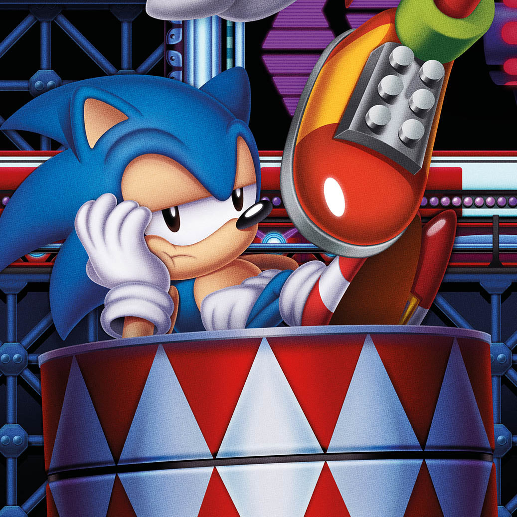 'Sonic: Knuckles 30th Anniversary'- Limited 'PRIMO PLEX' Acrylic Wall ...