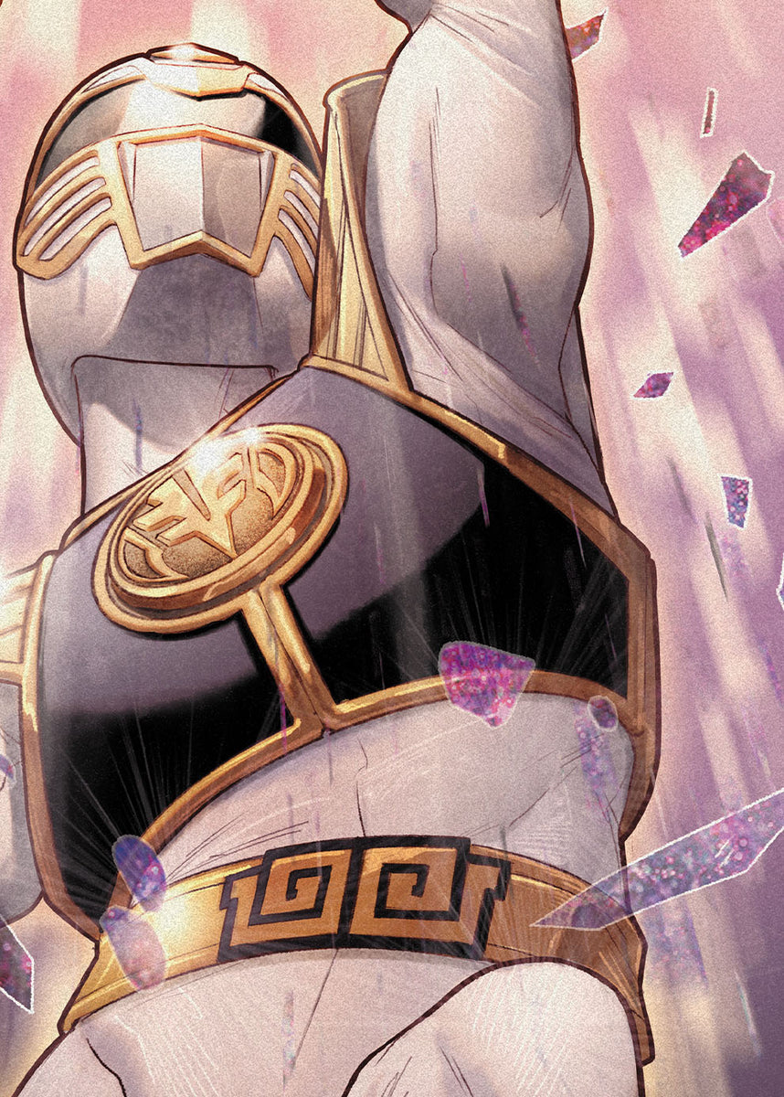 Jamal Campbell - Power Rangers 'Necessary Evil' - Ltd Edition Pearlesc ...