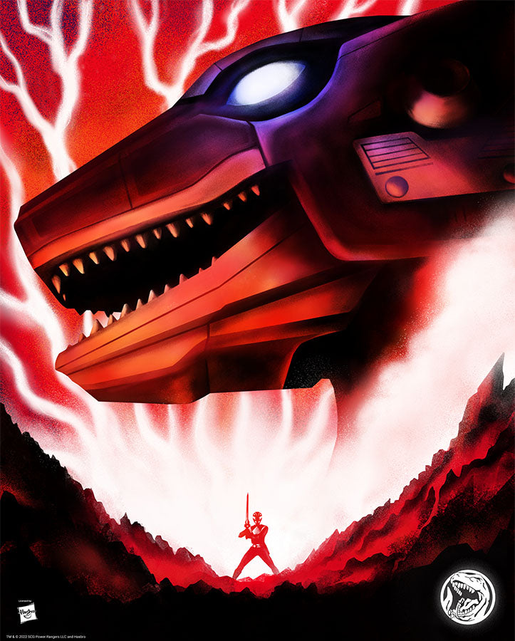 Carly AF - Power Rangers Dino Zords - Ltd Edition Art Prints - 8" x 10 ...