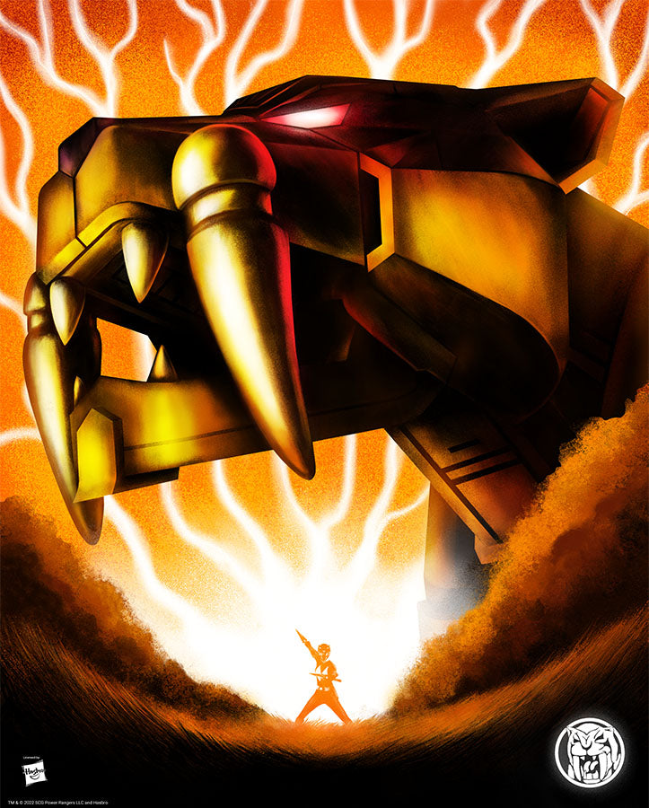 Carly AF - Power Rangers Dino Zords - Ltd Edition Art Prints - 8" x 10 ...