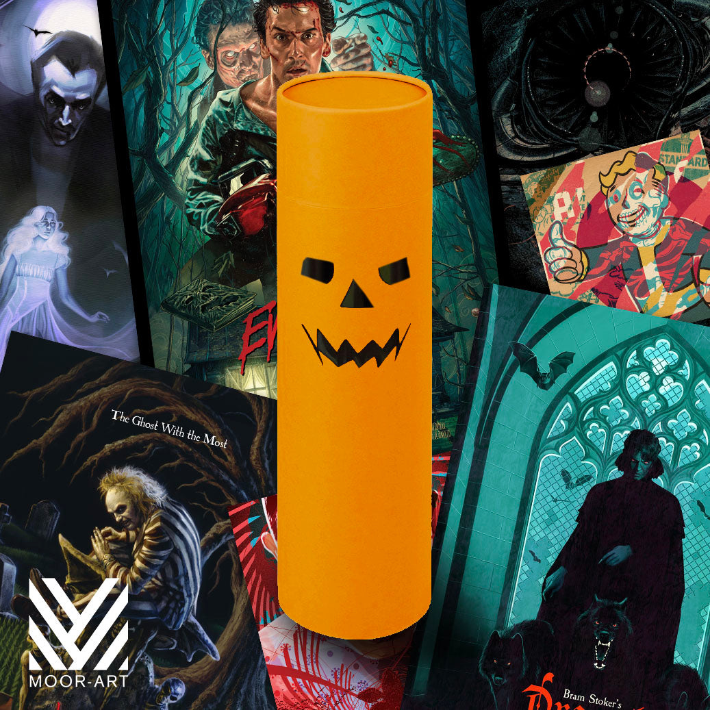 Spooktober Mystery Tube - (Minimum 4 Movie/Literature/TV prints, inc s ...