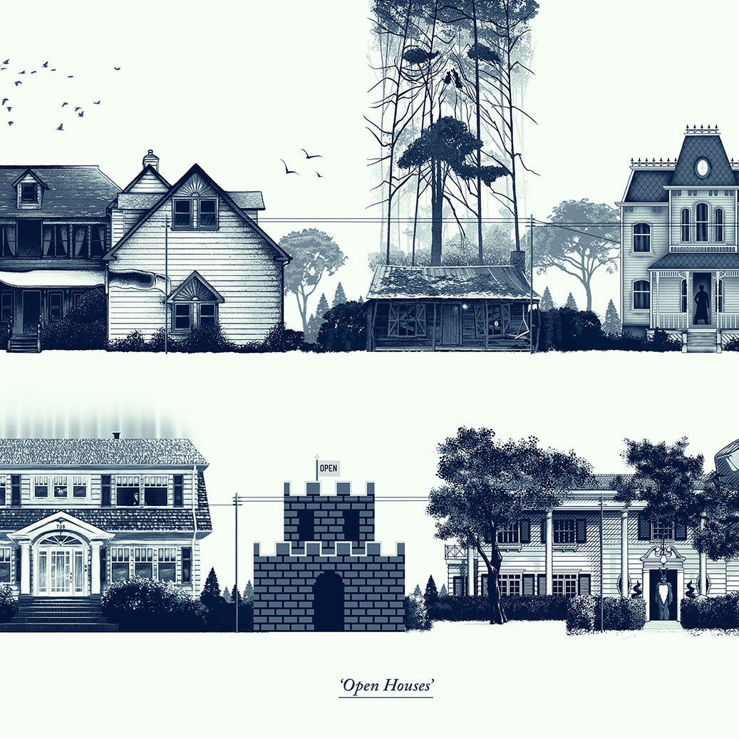 'Open Houses' Collaborative piece - Limited Edition Fine Art Print ...