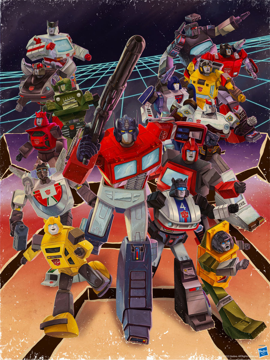 Rich Pellegrino - Ltd Edition Transformers 'Autobots' Poster - Toy Var ...