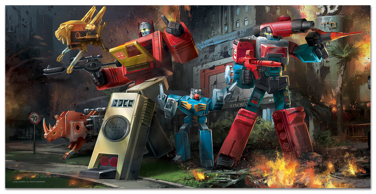 Blaster and Perceptor - Ltd Edition Transformers Art Poster – Moor-Art ...