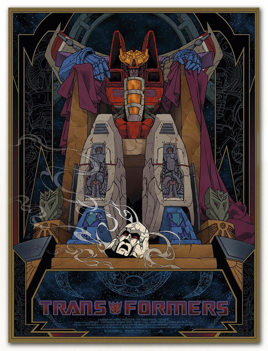 'Coronation' 'by Peter Diamond - Ltd Edition Transformers Art Poster ...