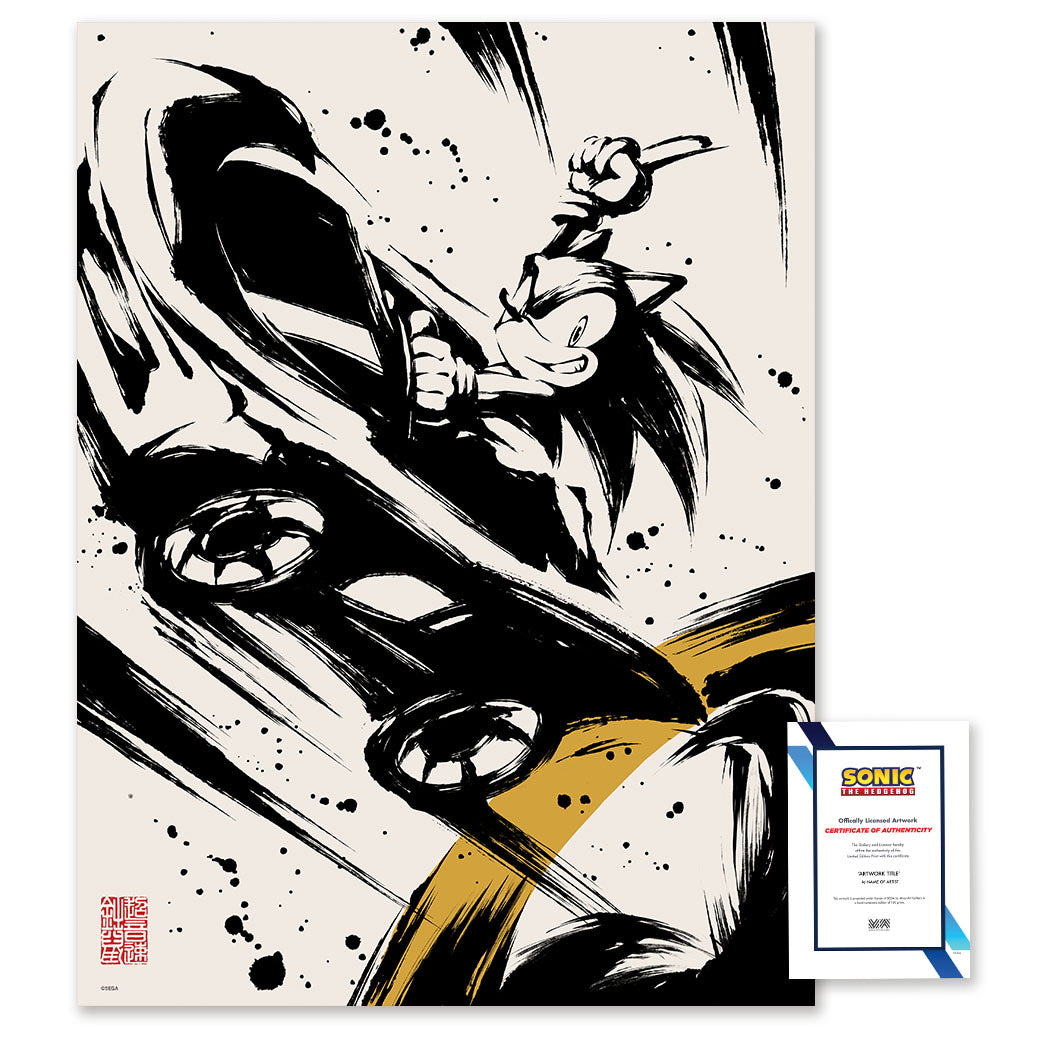 'Sonic Racing: CrossWorlds' by Yui Karasuno- Limited Edition Fine Art ...