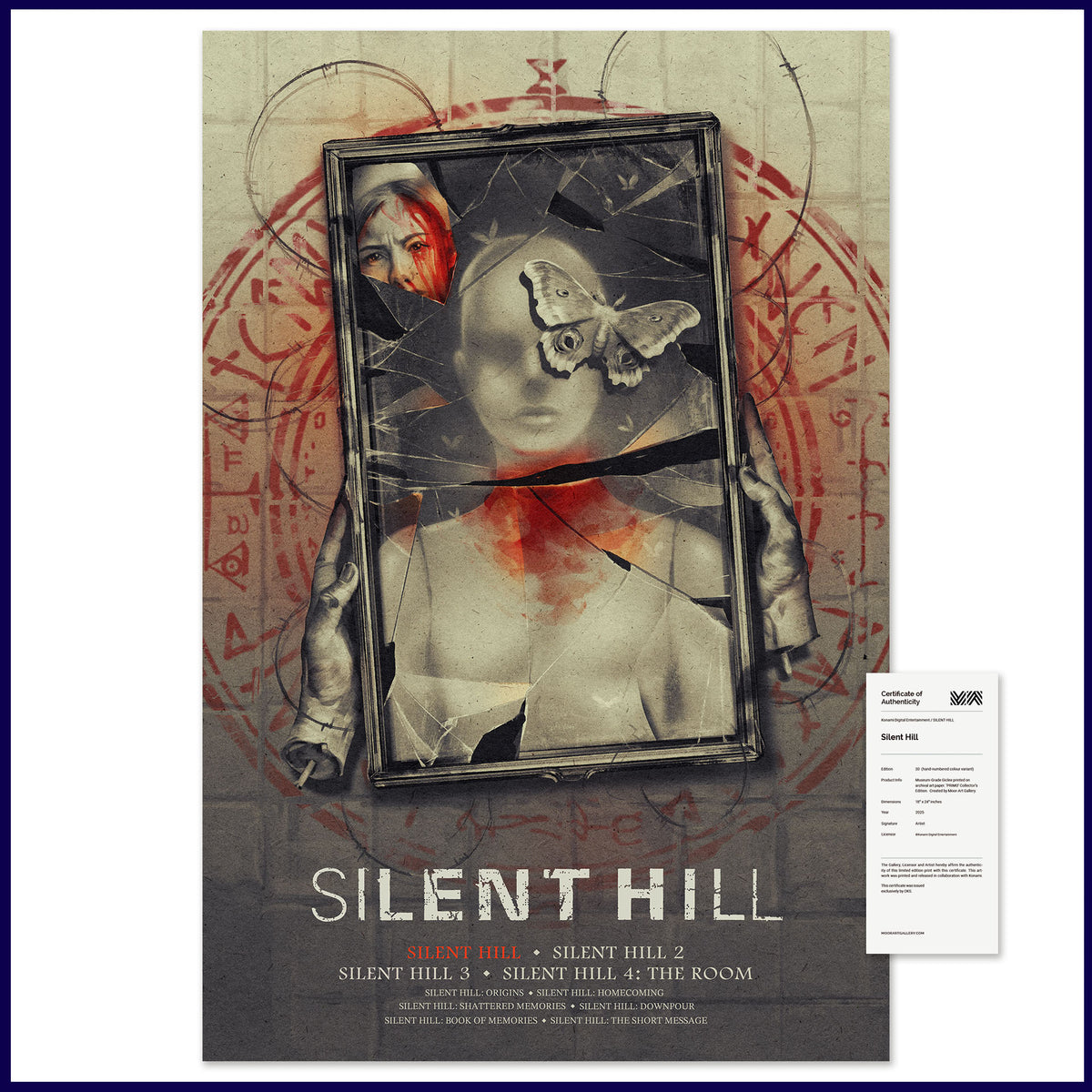 ‘Silent Hill 1-4' by Sam Wolfe Connelly - PRIMO Collector's Prints - 1 ...