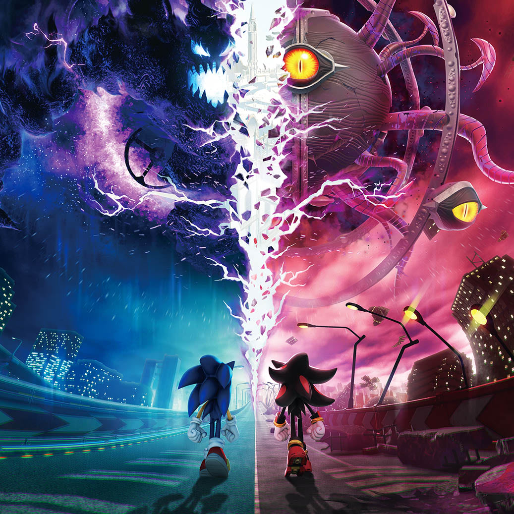 'Sonic x Shadow Generations: Japanese Pano'- Limited Edition Fine Art ...