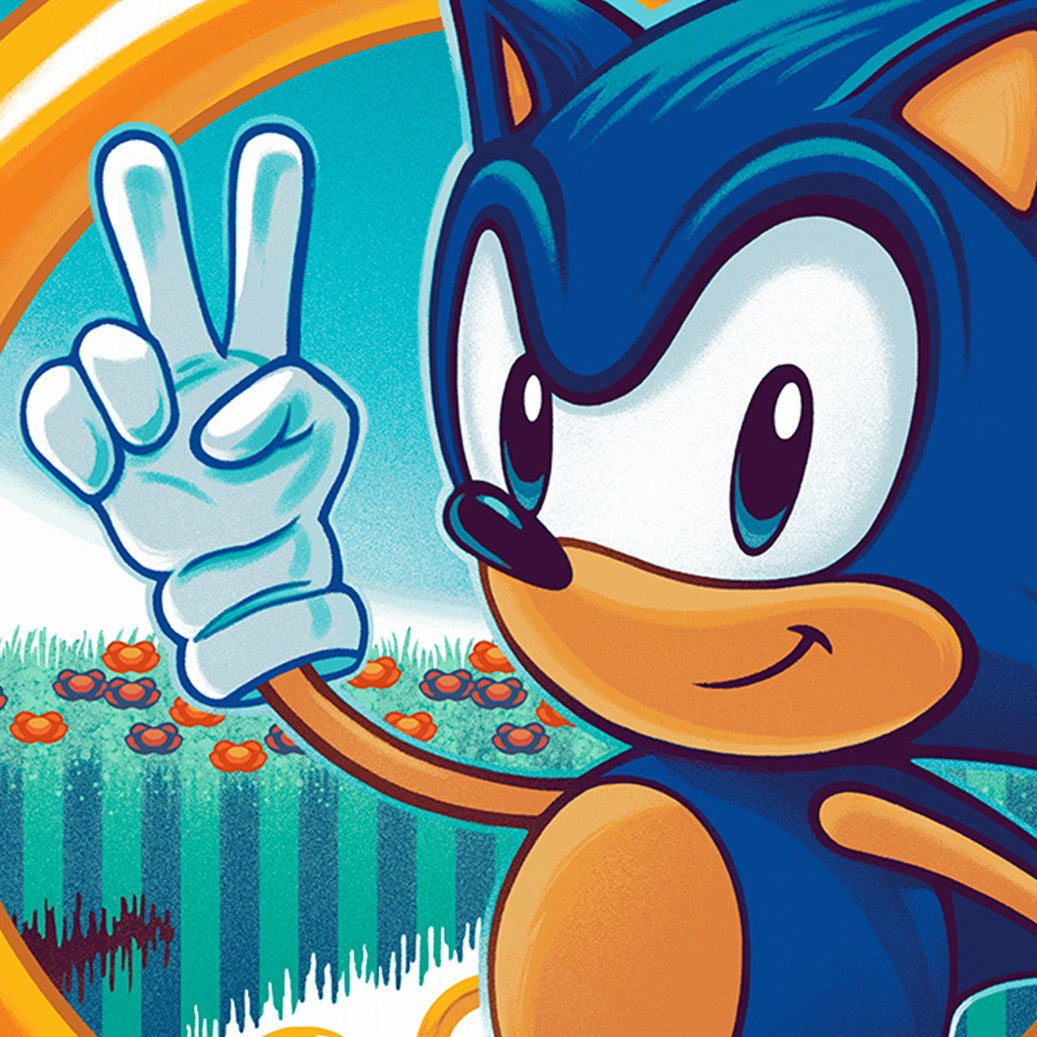 Sonic 2 - by C.A. Martin - Limited Edition 'PRIMO' Var Print – Moor-Art ...