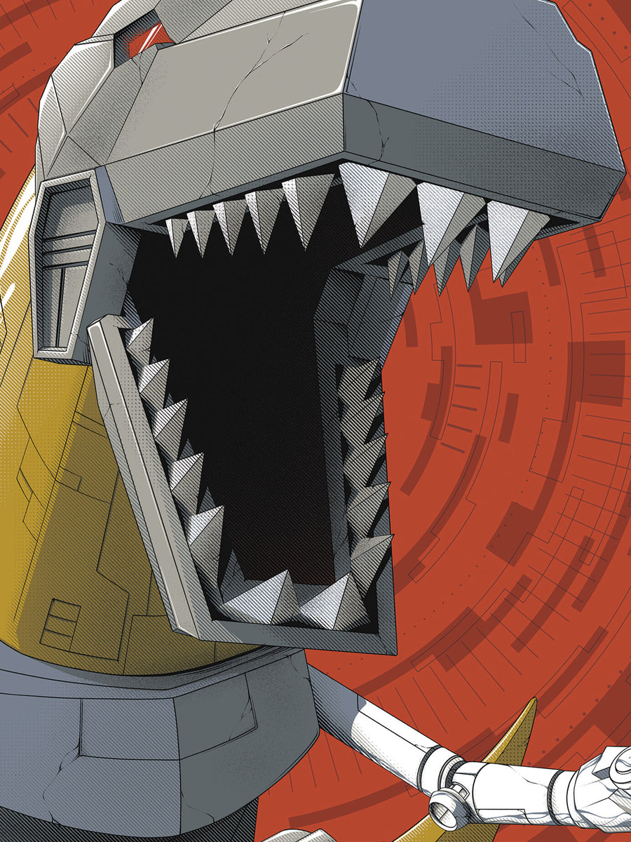 Housebear - Transformers 'Grimlock' - Ltd Screenprint poster - 24"x18 ...