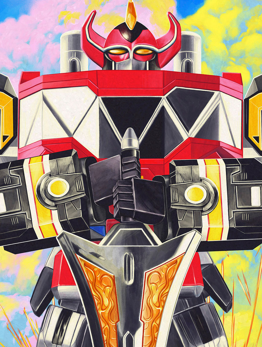 Liza Shumska - Power Rangers - Limited Edition Poster - 18" x 24 ...