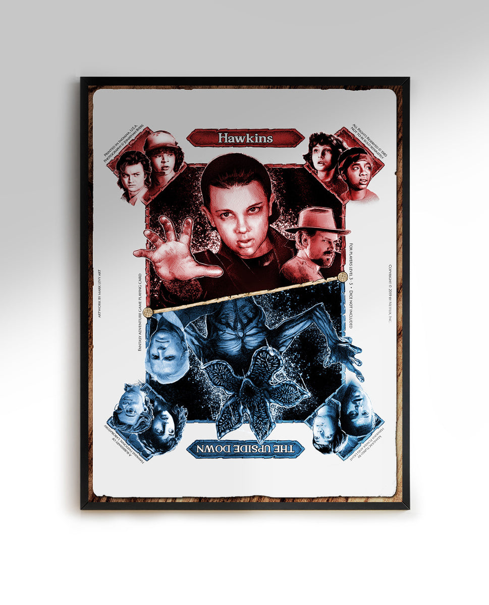 Moor-Art Gallery | Mark Levy - Stranger Things print