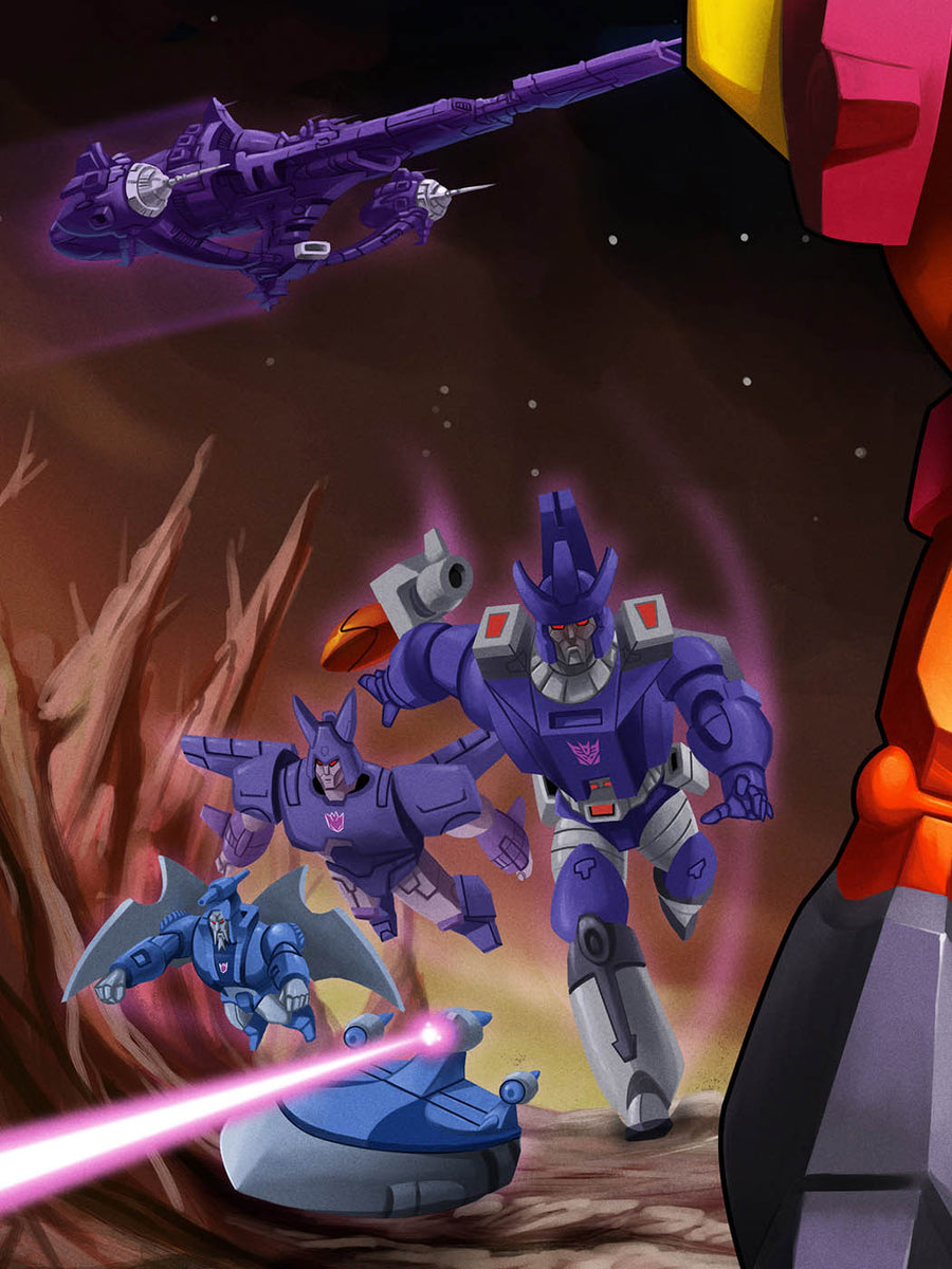 Ryan Button - "Arise" - Ltd Edition 'Transformers: The Movie' Poster ...