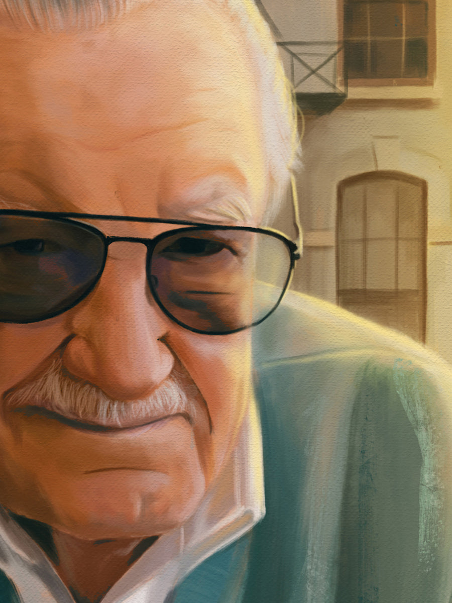 Freya Betts - Stan Lee - Premium Giclée Print + signed COA – Moor-Art ...