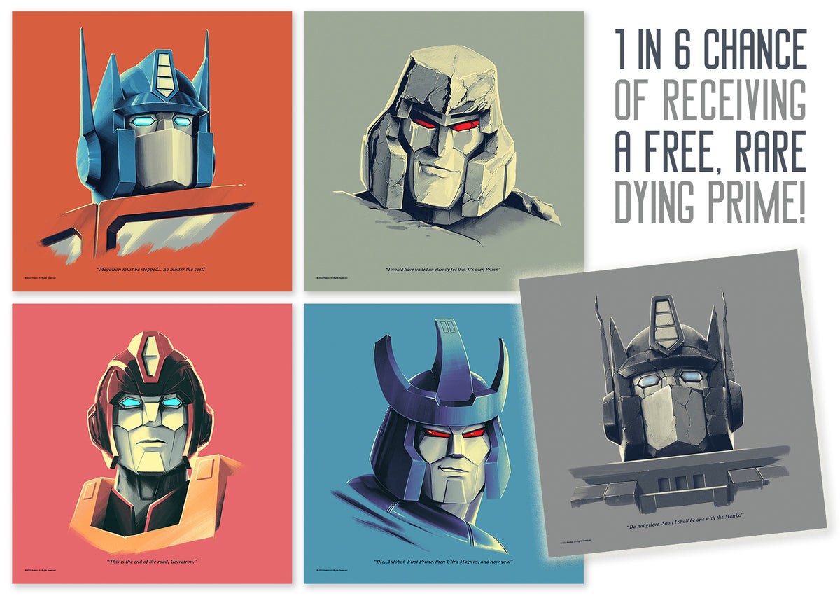 Matt Ferguson - Ltd Edition Transformers 'Bot Shots' Prints- Set of 4 ...